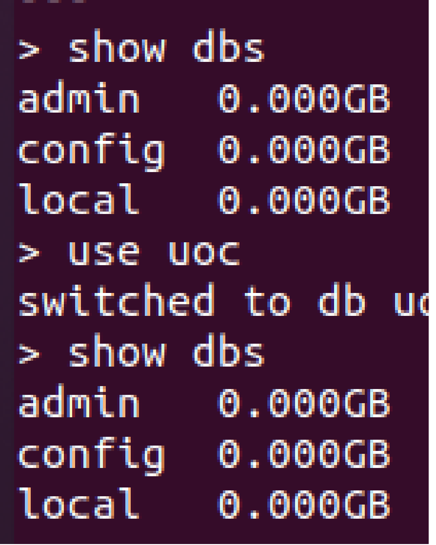 Gestión de datos | 2.4. Empezar a trabajar con el SGBD MongoDB